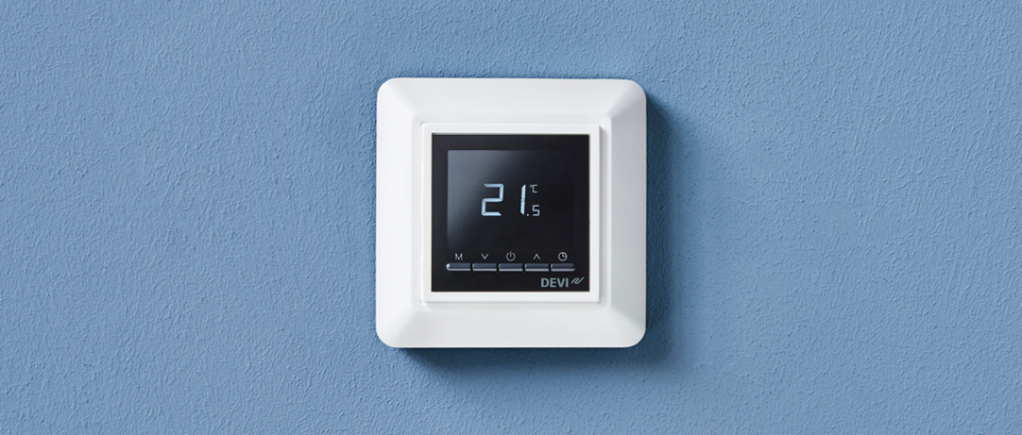 Danfoss DEVIreg™ Opti -yhdistelmätermostaatti sähköiseen lattialämmitykseen